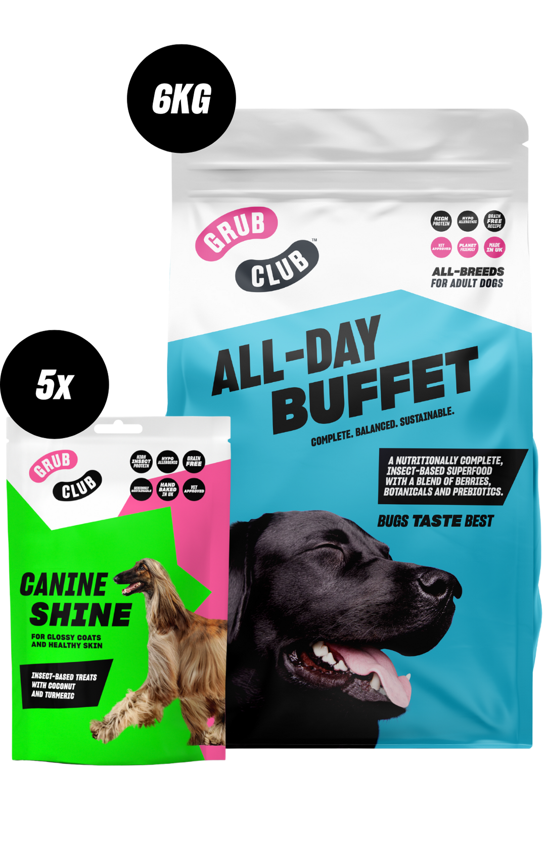 Insect Based Dog Food & Treats | Hypoallergenic – Grub Club Pets