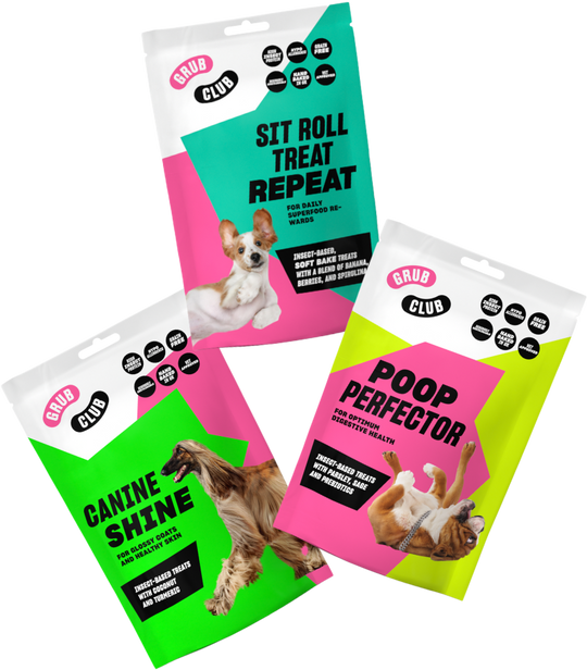 Insect Based Dog Food & Treats | Hypoallergenic – Grub Club Pets